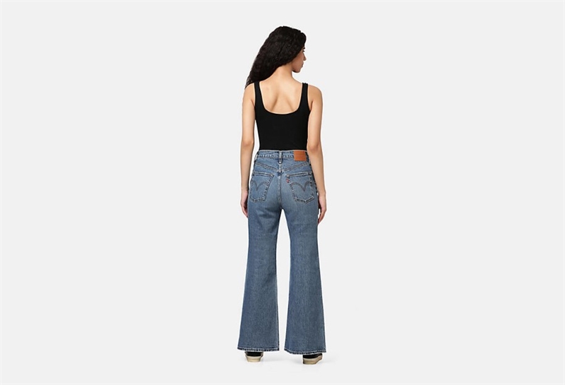 LEVI'S® - RIBCAGE BEL JEANS MED FLARE - HUSETNO10